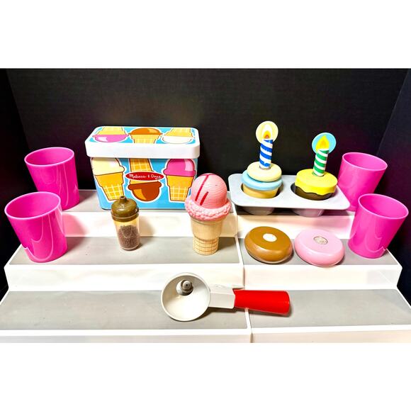 Melissa & Doig | Toys | Melissa Doug Scoop Stack Ice Cream Cone Set ...